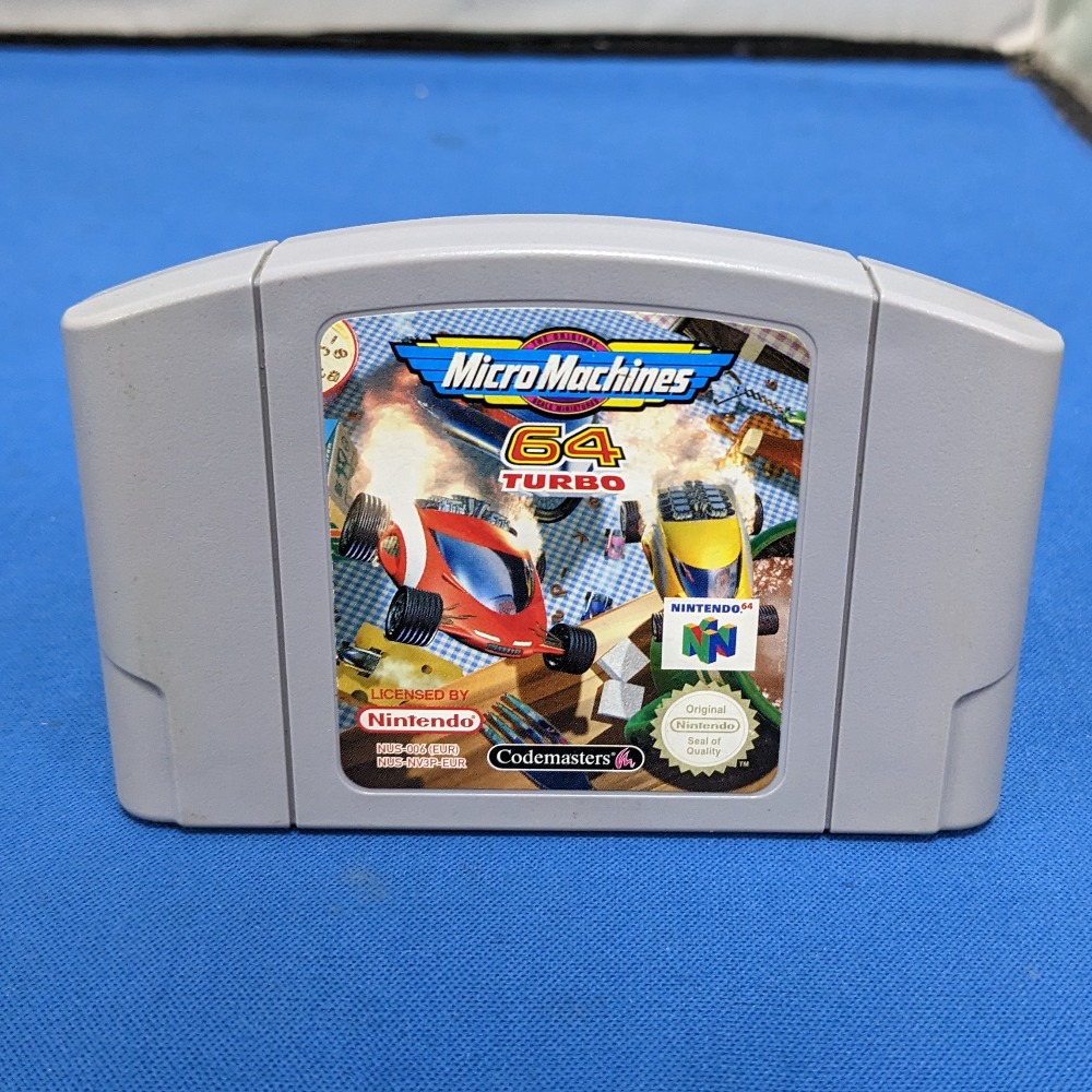 Pre-owned Micro Machines Turbo - N64 - Own4Less